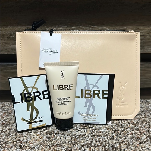 Yves Saint Laurent | Accessories | Ysl Libre Perfume Set With Pouch ...
